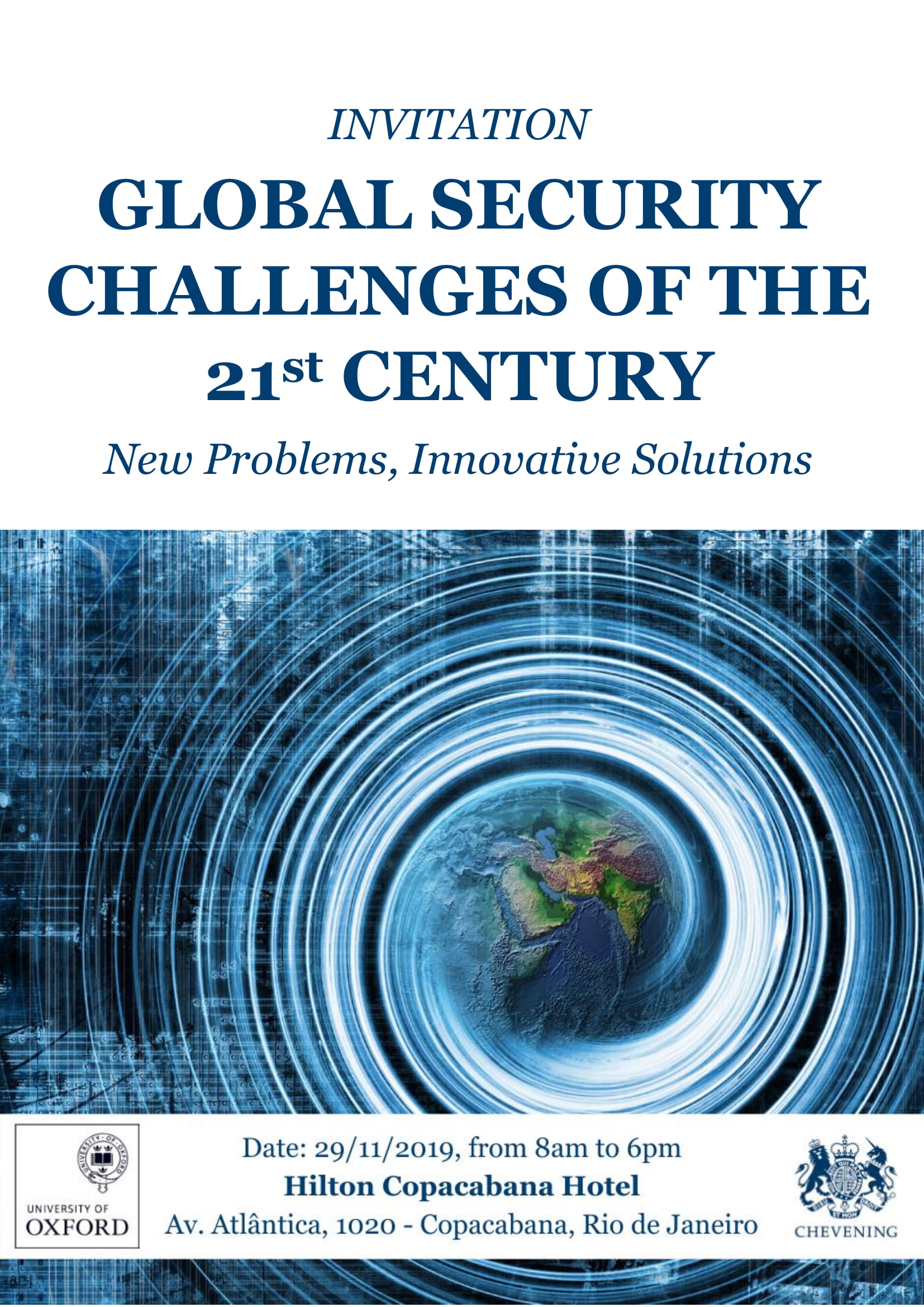 Global Security Challenges of the 21st Century - Registration now open ...